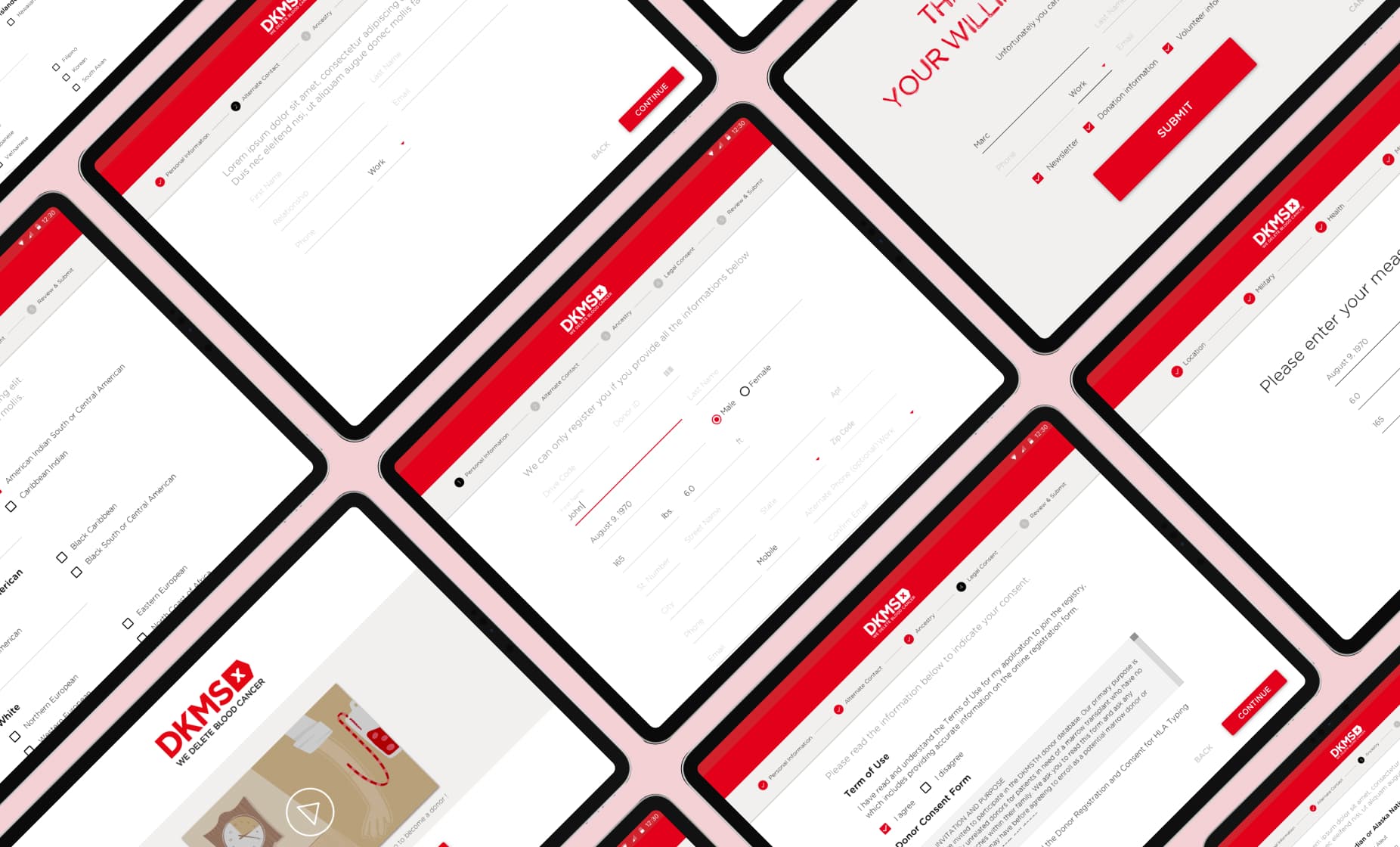 DKMS app fights blood cancer by streamlining donor process